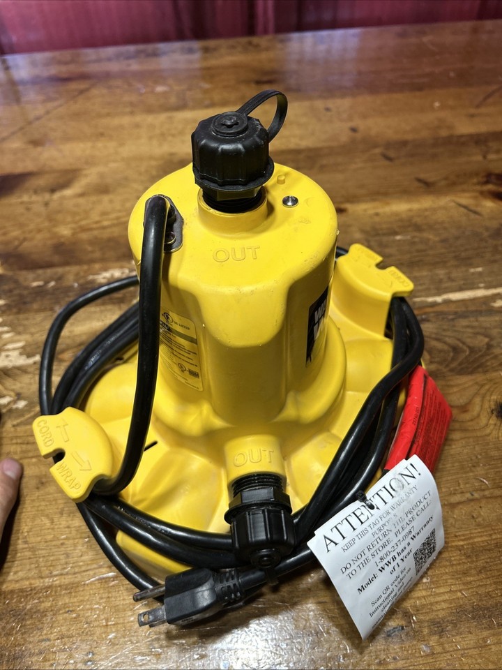 Wayne WWB WaterBUG Submersible Pump with Multi-Flo Technology 40066218544| eBay