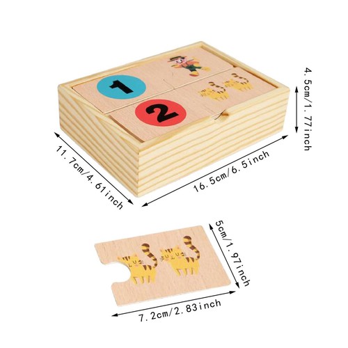 Number Puzzle Games Gifts Math Games for Kids for Toddlers Beginner ...