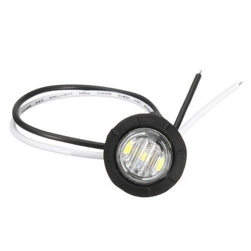 Stylish and Functional Mini Round LED Button Marker Lights for Vehicles ...