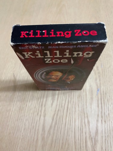 Killing Zoe VHS Tape Movie 1995 Eric Stoltz Jean-Hugues Anglade Roger ...