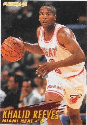 Carte Fleer - 1994/95 - Khalid Reeves - N°123 | eBay