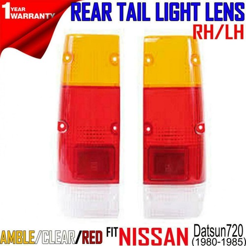 For Nissan Datsun 720 JDM Pickup 1980-85 REAR TAIL LAMP LIGHT LENS Pair ...