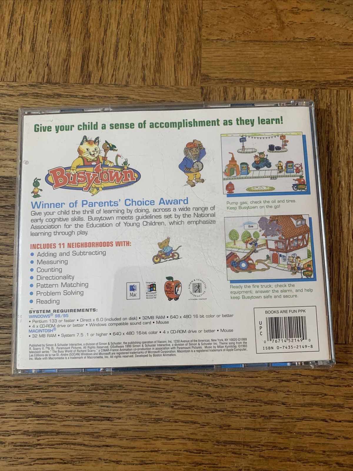 Busytown PC CD Rom Computer Game-Very Rare-SHIPS N 24 HOURS | eBay