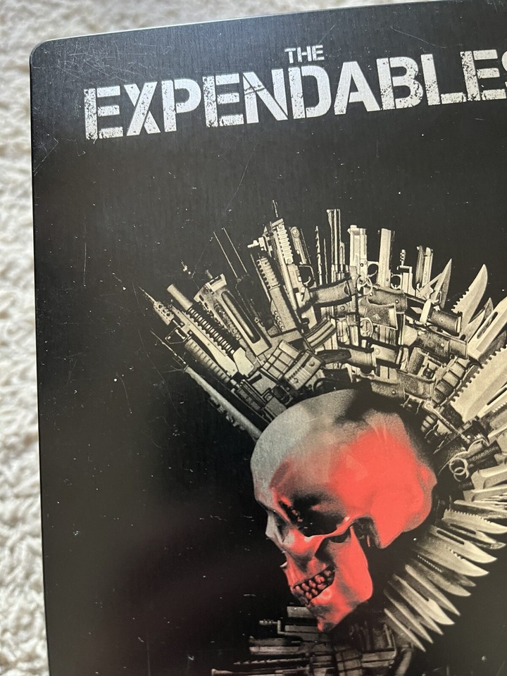 The Expendables 2 (2012) HMV Exclusive Blu-ray Steelbook LE Region A ...