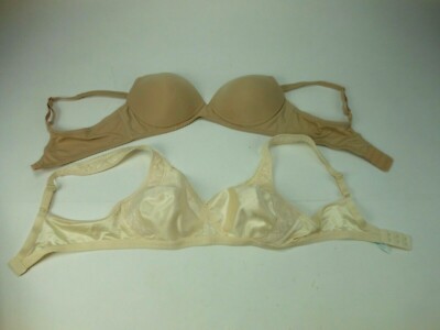 2 Bras Natural Accent Bra 36B Style #3868 RN43470 Bay Studio Intimates ...