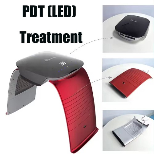 PDT LED Red Light Therapy Skin Rejuvention Beauty Facial Machine With ...