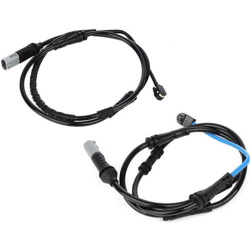 2Pcs Front & Rear Brake Pad Wear Sensor For BMW 5 Series 34356791958 ...