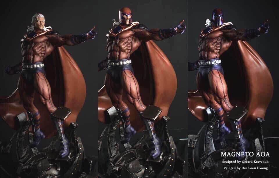 Magneto AGE OF APOCALYPSE 1/4 Scale Custom Statue AOA Angry Monkey NEW ...