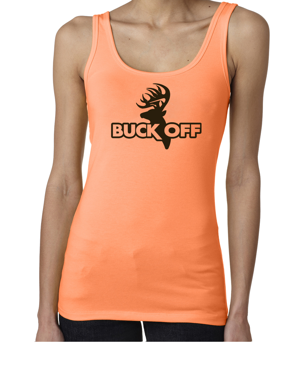 Buck Off Women's Bow Hunting Tank Top,compound bow,archery,pink,deer ...