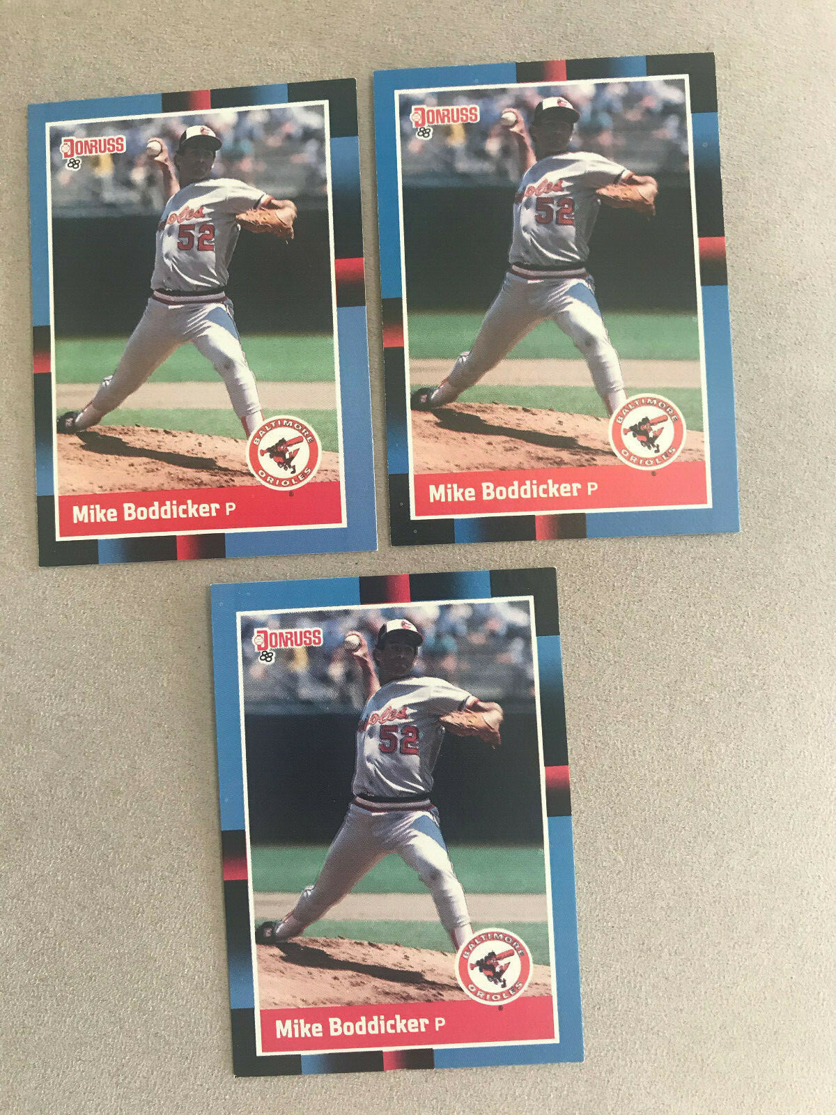 1988 Donruss Baseball Card #89 Mike Boddicker Orioles NMMT Free ...