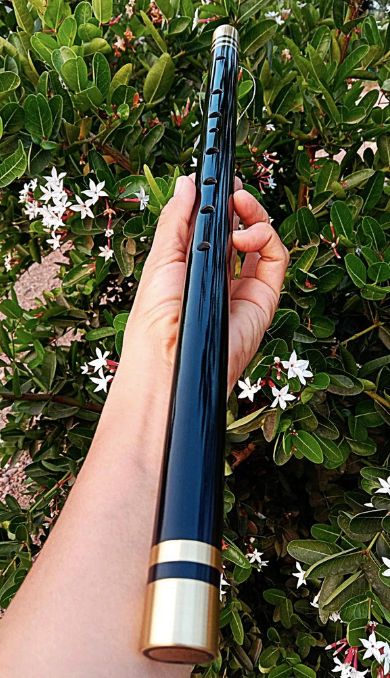 Thai Black Flute Key C PVC Real Khlui Phiang AW Nice Sound Woodwind ...