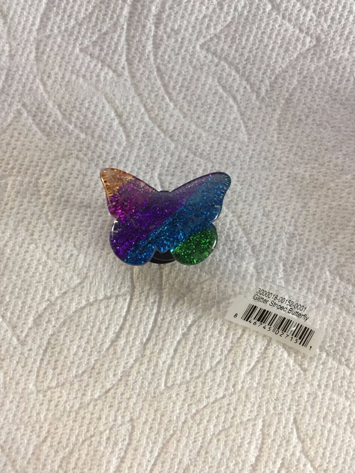 BUTTERFLY JIBBITZ BUTTERFLY SHOE CHARMS FITS CROCS BUTTERFLIES WITH ...