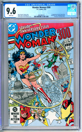 Wonder Woman 300 CGC Graded 9.6 NM+ 1st Lyta Trevor DC Comics 1983 | eBay