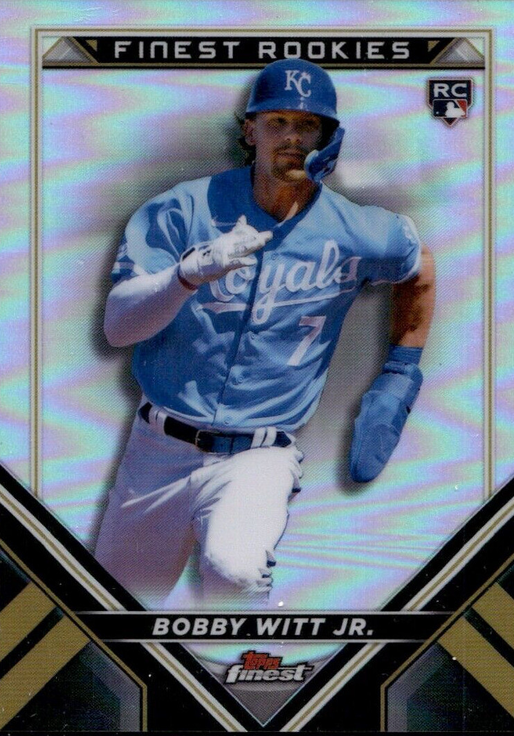 2022 Topps Finest - Finest Rookies Design Variation Refractor #FRD-BW ...