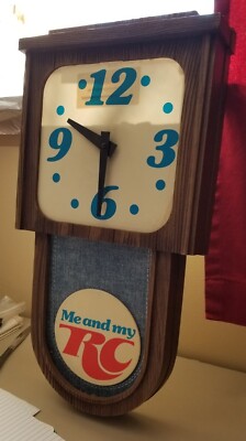 RC Cola Vintage Wall Clocks | eBay