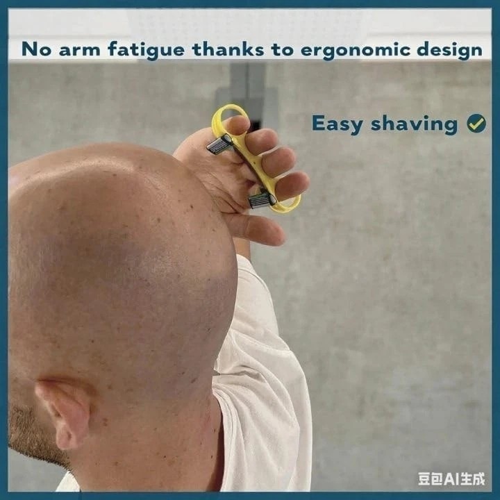 Fast Bald Hair Clipper,Head Shavers For Men,Double Head Fast,Mens ...