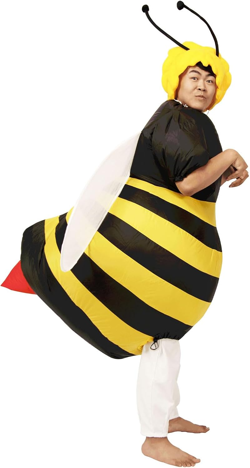 Inflatable Bumble Bee Costume Adult Blow up Halloween Costumes for ...