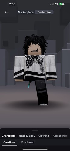 Korblox Acc With Meanie face And 1K robux | eBay