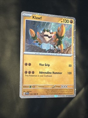 Pokemon Card Klawf Cosmo Holo Rare 122/198 Near Mint | eBay
