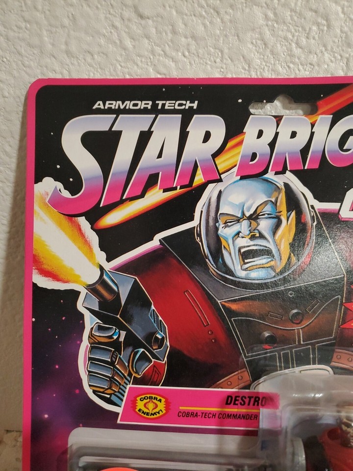 GI Joe Destro Figure Cobra-Tech Commander Star Brigade MOC Vintage 1993 ...