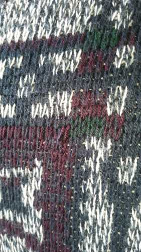 Jeremy Slade Vintage Men Crewneck Pullover Sweater Navy Maroon Plus ...