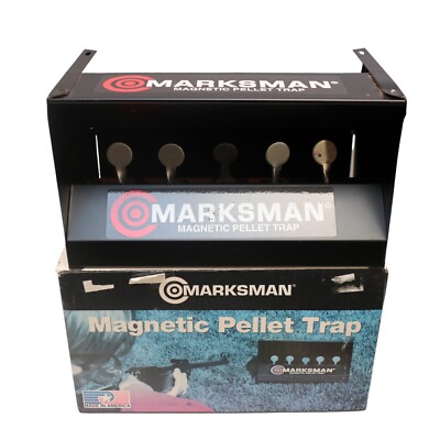Heavy Metal Magnetic Marksman Shooting Pellet TRAP TARGET Knock-Down BB ...