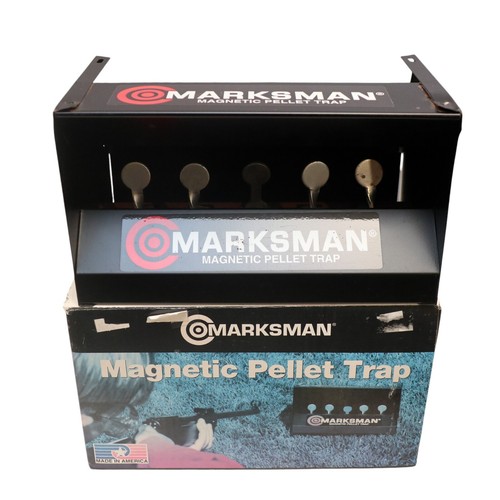 Heavy Metal Magnetic Marksman Shooting Pellet TRAP TARGET Knock-Down BB ...