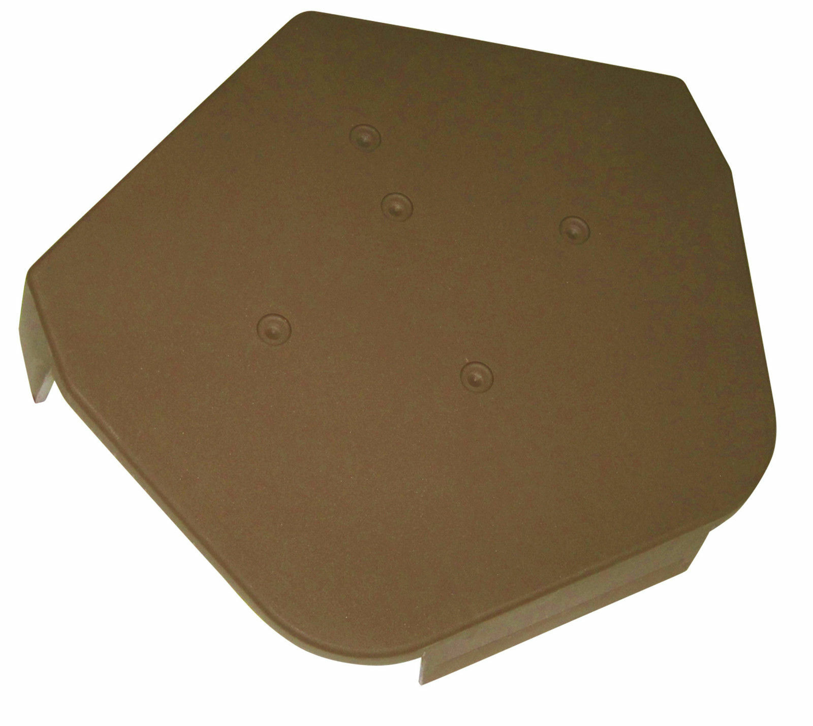 Plastic Ridge Roof Cap Apex Closure Dry Verge Centre End Cap Universal ...