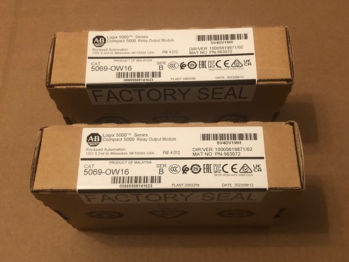 Allen Bradley 5069-OW16 Compact 5000 Relay Output Module NEW SEALED | eBay