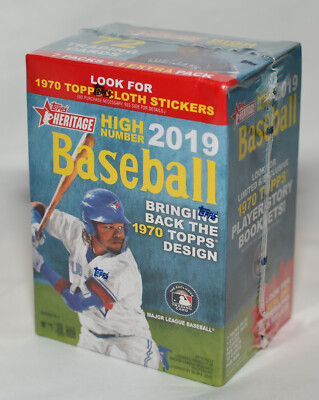 2019 Topps Heritage High Number - Blaster Box - Factory Sealed! (FAST ...