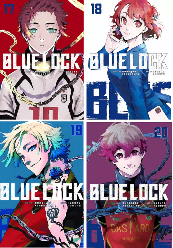 Blue Lock Manga Vol.1-34 (Half/Full Set) English Version FREE SHIPPING ...