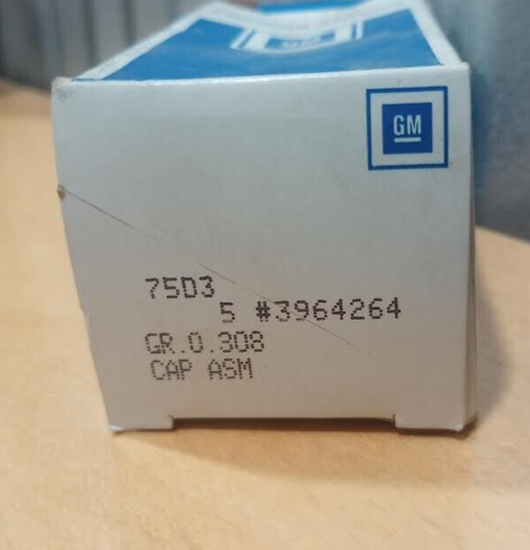 NOS GM Valve Spring Cap Rotator with Deflector 1969- 1972 Corvette ...