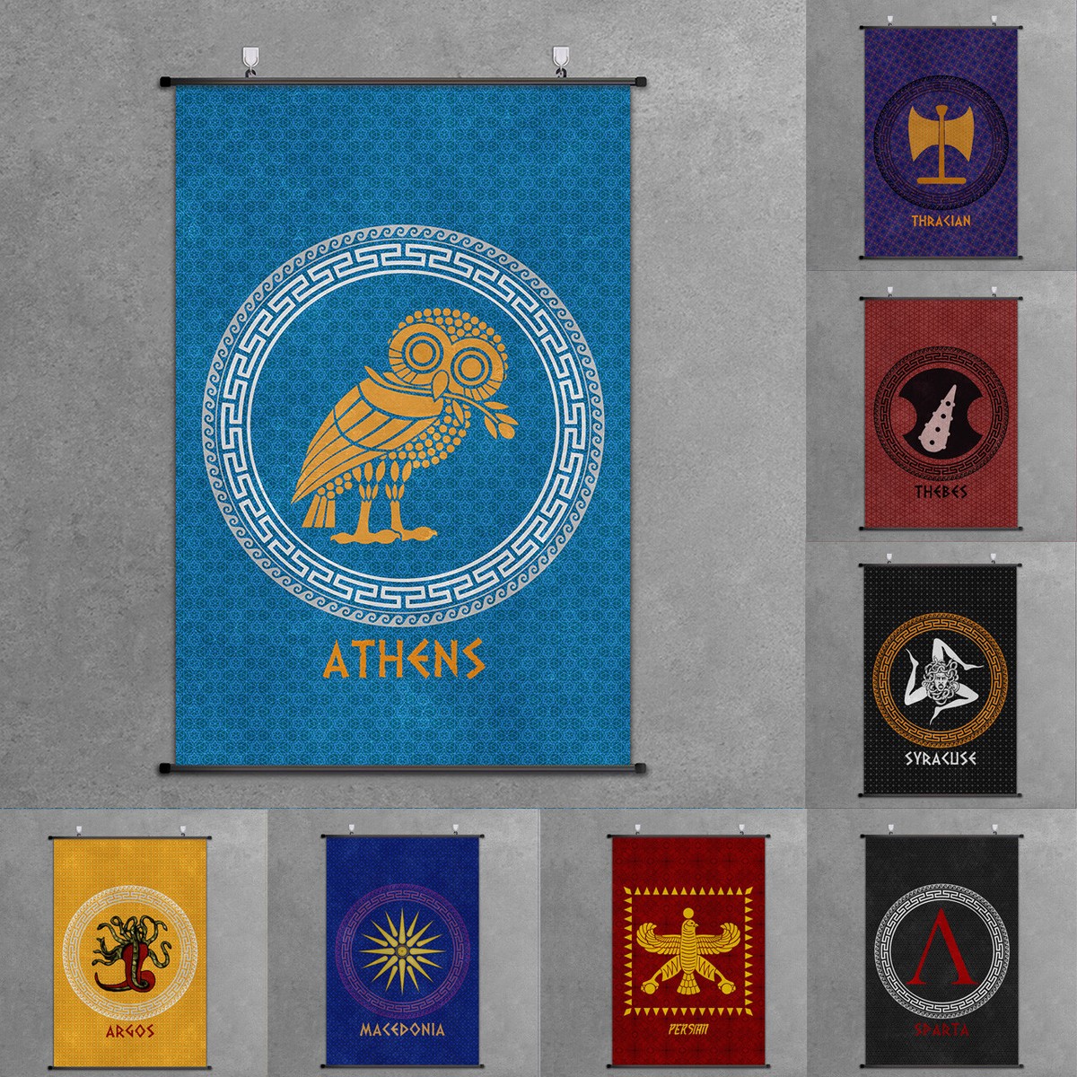 Ancient Greek Flag