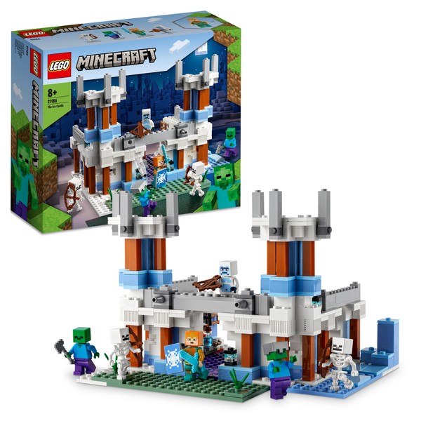 LEGO Minecraft: The Ice Castle (21186) for sale online | eBay