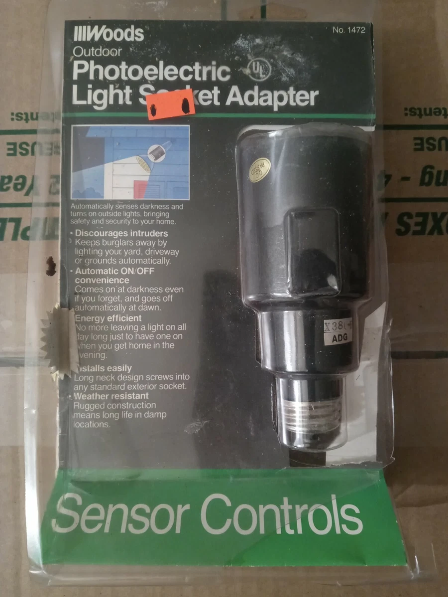 Photoelectric Sensor Light Socket | Shelly Lighting
