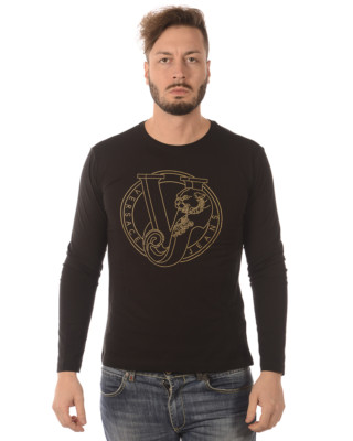 T shirt Maglietta Versace Jeans Sweatshirt SLIM Cotone Uomo T shirt Maglietta Versace Jeans Sweatshirt SLIM Cotone Uomo
