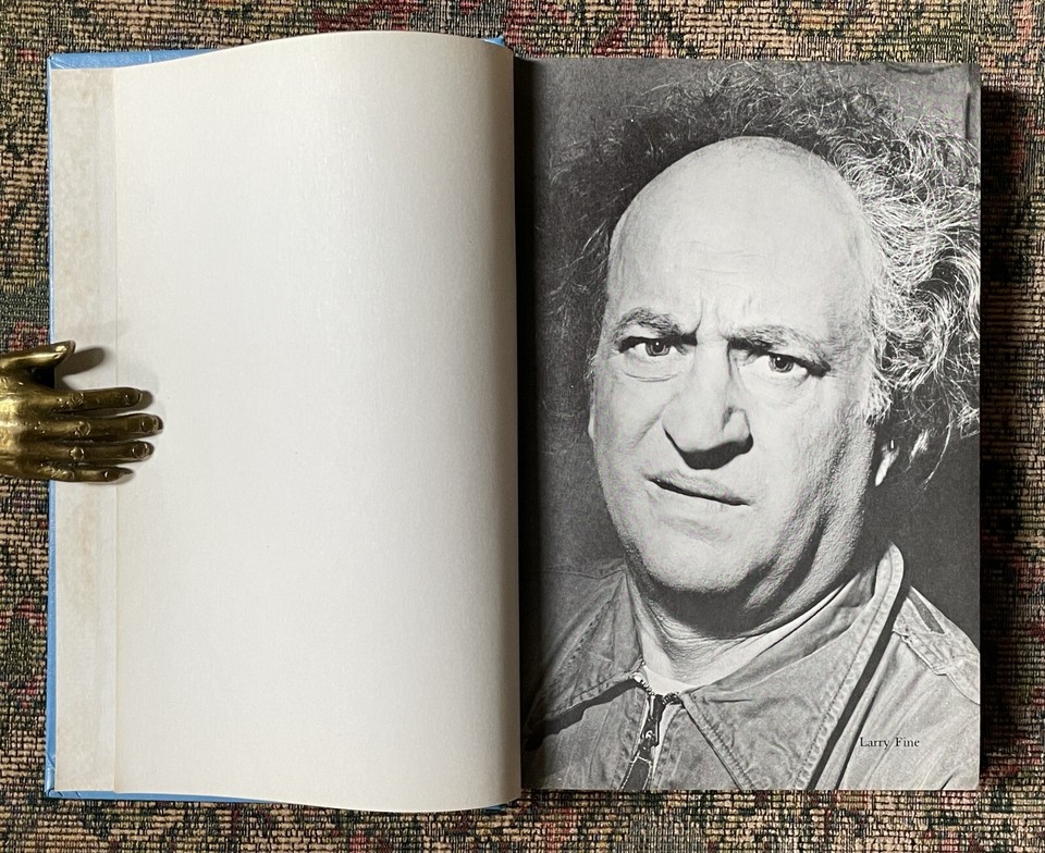 Rare STROKE of LUCK 1973 1st Edition HC Book w/DJ Larry Fine The Three ...