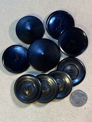 Antique vintage button lot. Black. Very Large. | eBay
