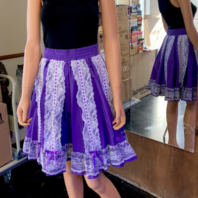 Square Up Fashions, Square dance skirt, Style 406, small, lavender with ...