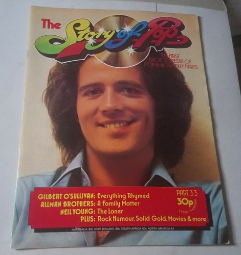 THE STORY OF POP MAGAZINE 1973 PART 33 GILBERT O'SULLIVAN NEIL YOUNG ...