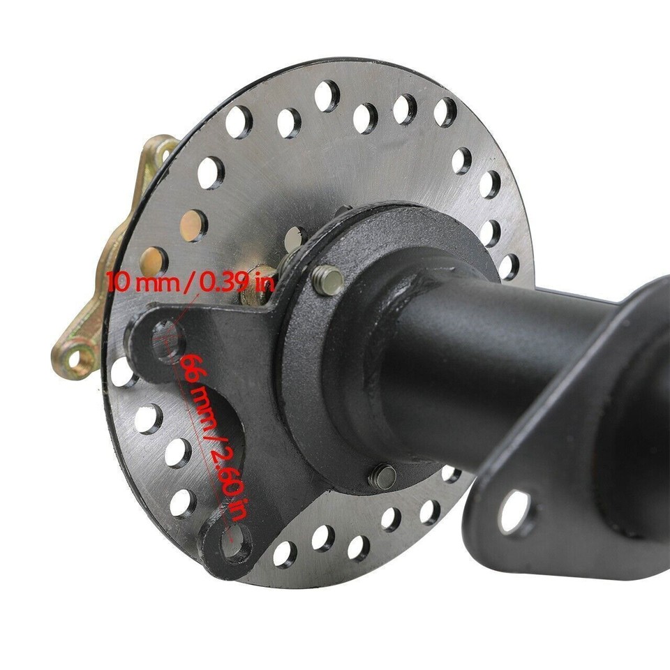 Front + Rear Axle Kit 1000W 1500W Differential Motor Tire for Mower ATV ...