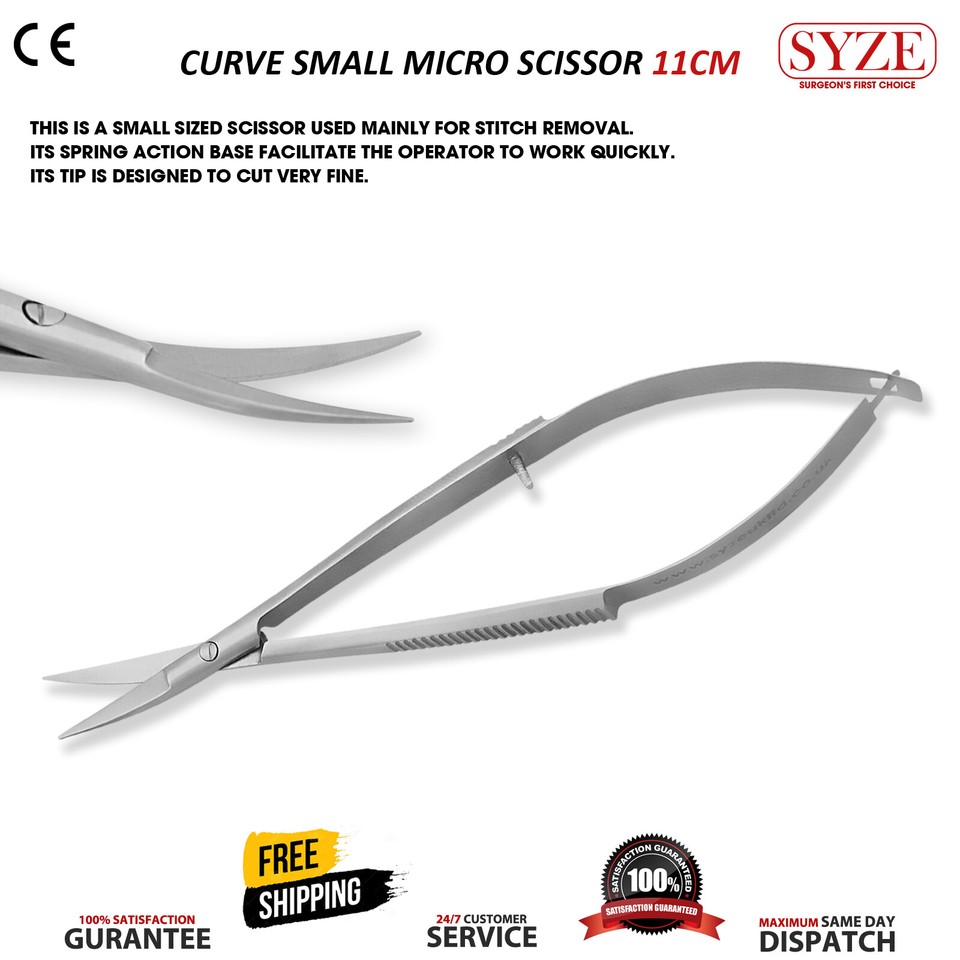 Dental Surgical Scissors Tissue Dissecting Micro Suture Dissecting ...