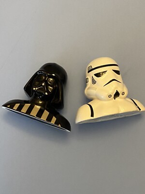 Star Wars Darth Vader and Stormtrooper Sculpted Salt and Pepper Set | eBay