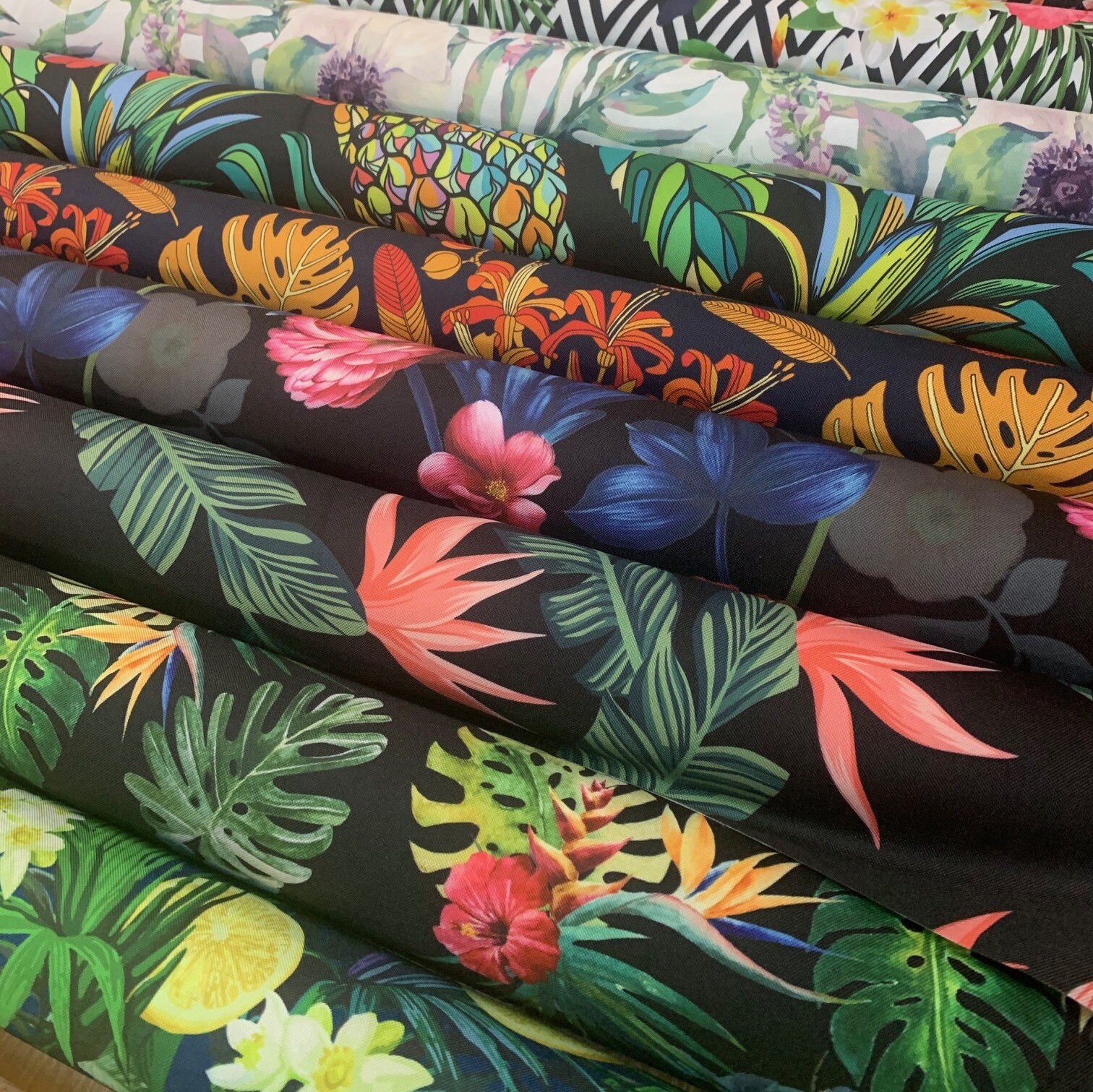 OXFORD MAT Bedruckt Polyester Stoff Wasserdicht Meterware Outdoorstoff ...