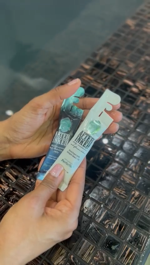 AFTER INKED TATTOO AFTER CARE LOTION 7ML SACHETS VEGAN PMU CRUELTY FREE ...