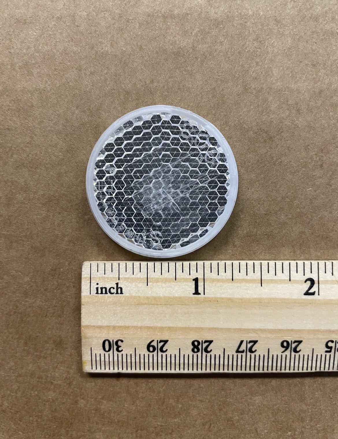 Vintage Aluminum Highway Road Sign Reflective Crafting Button Copy ...