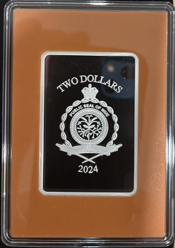 🔥2024 NZ Mint NIUE Agoro Disney Trading Card Coin; Topaz - Kaa #135/150 ...