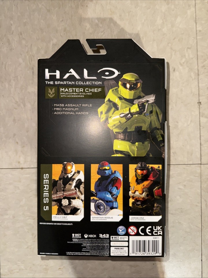 2022 HALO Spartan Collection Master Chief Wave 5 Action Figure 6.5 Inch ...