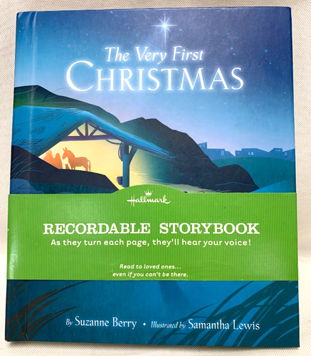 Hallmark The Very First Christmas Recordable Storybook Suzanne Berry ...