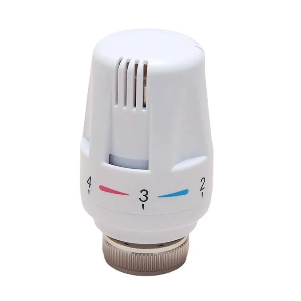 1-6X Thermostat Head TRV Radiator Thermostatic Heater Control Head ...